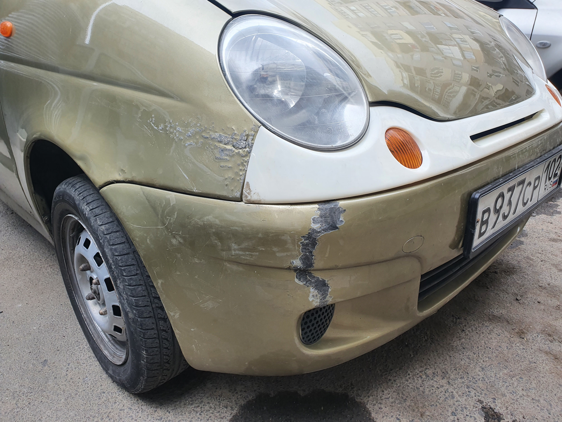 Снова в строю мотя — Daewoo Matiz (M100/M150), 0,8 л, 2008 года ...