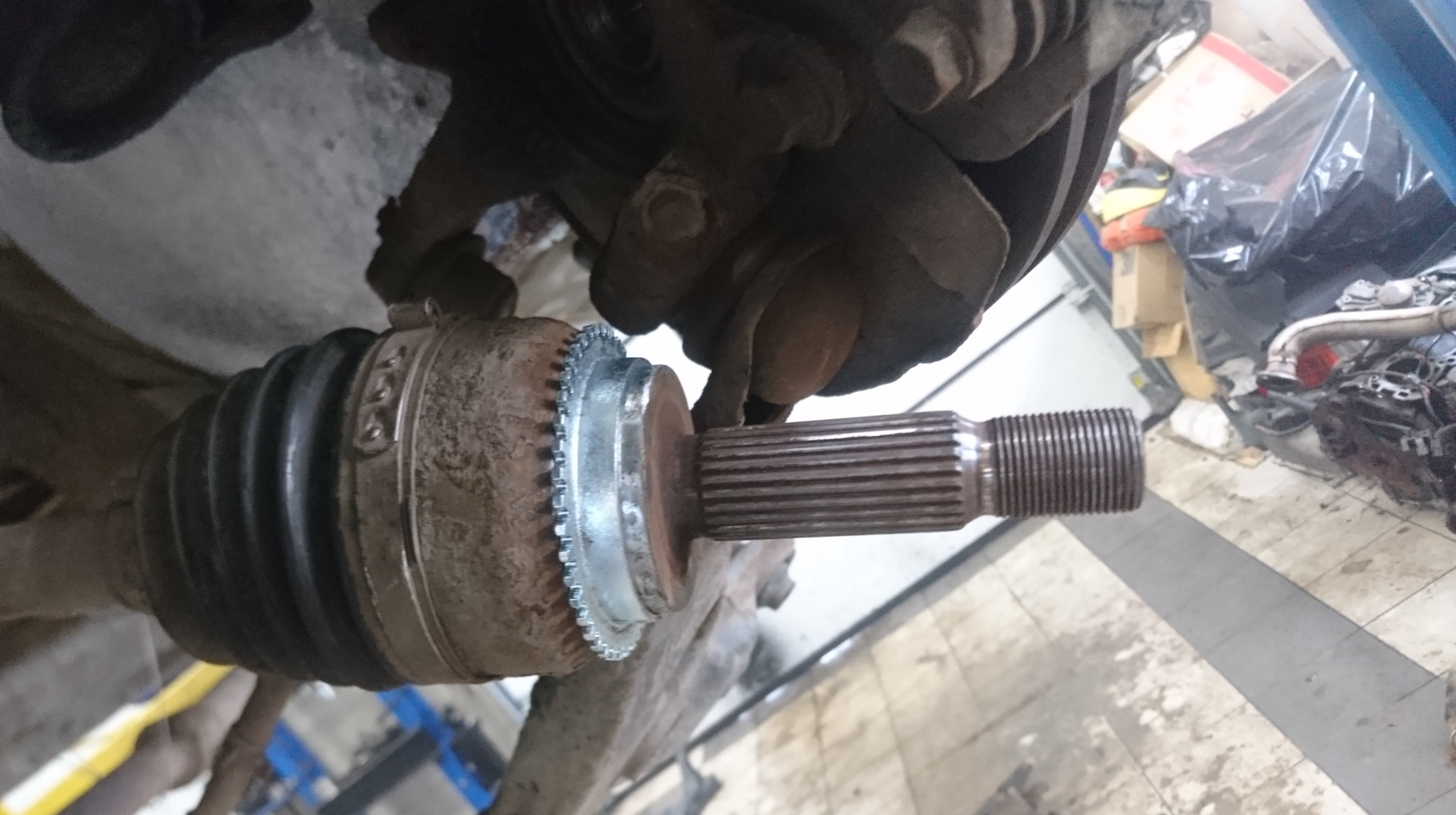 Оказывается ОНО существует! Кольцо ABS — Mitsubishi Lancer IX, 1,6 л ...