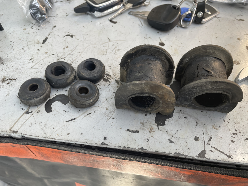 Ремонт ходовой (передок) и замена масла — Toyota Land Cruiser 100, 4,7 ...