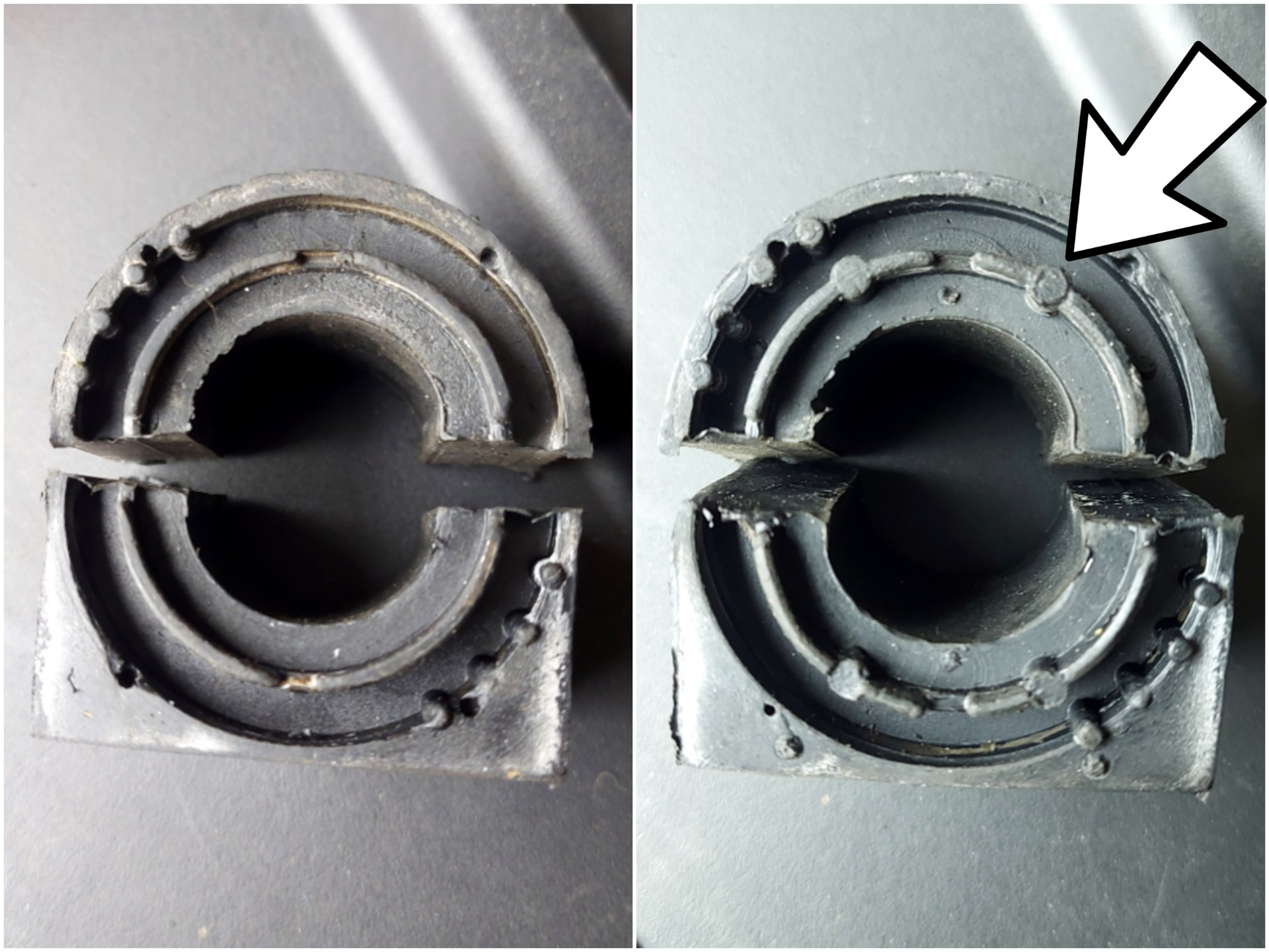 Втулки переднего стабилизатора Volkswagen Passat B6 — Volkswagen Passat ...