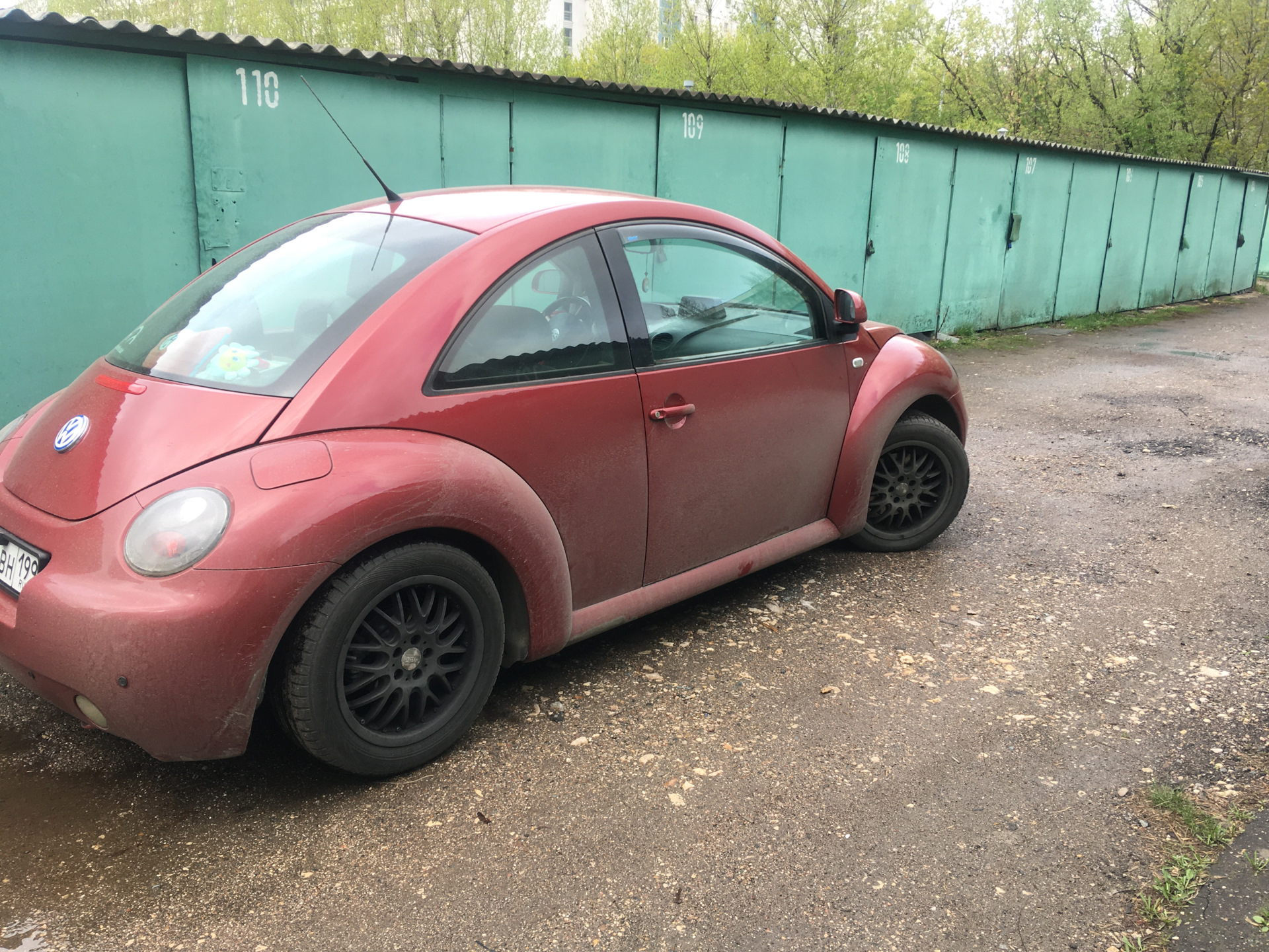 Переобулись — Volkswagen New Beetle, 2 л, 1998 года | визит на сервис ...