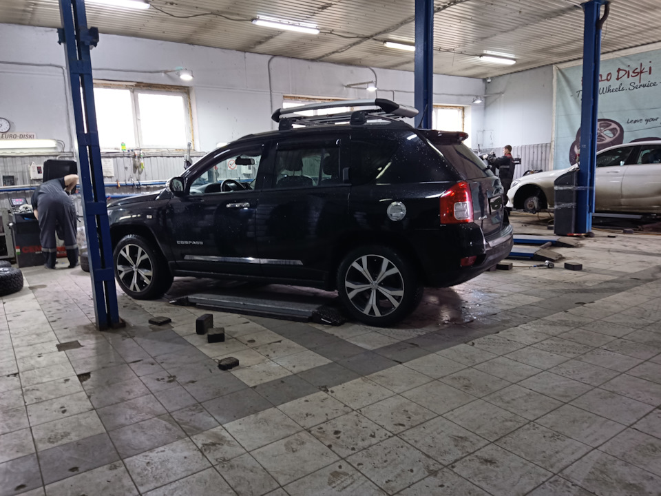 ROADCRUZA RA1100 225/55 R18 ПОСТ 3 — Jeep Compass (1G), 2,4 л, 2012 ...