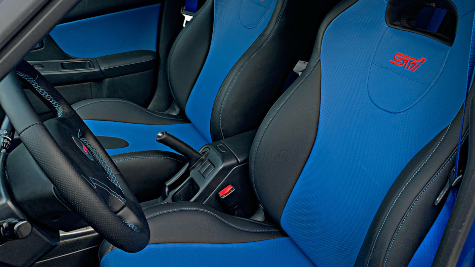 Subaru Impreza Wrx Sti Seat Covers - Velcromag