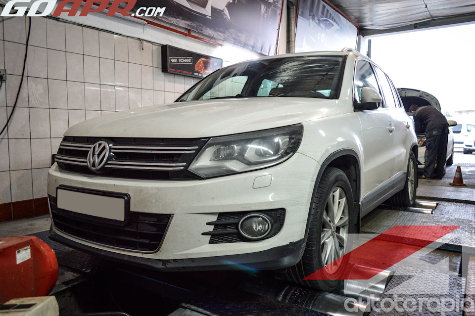 Чип-тюнинг: APR STGII VW Tiguan 2.0TSI — Автотерапия на DRIVE2