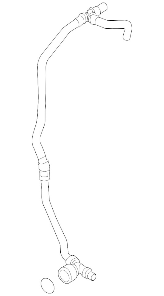 11537598341 шланг BMW | Запчасти на DRIVE2