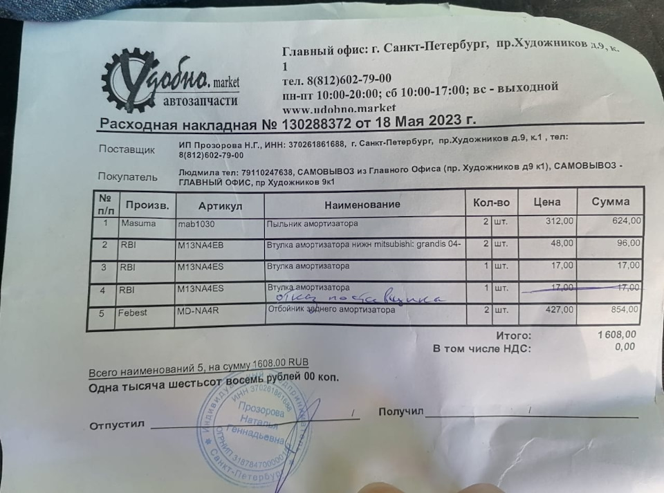 MDNA4R Отбойник заднего амортизатора FEBEST | Запчасти на DRIVE2