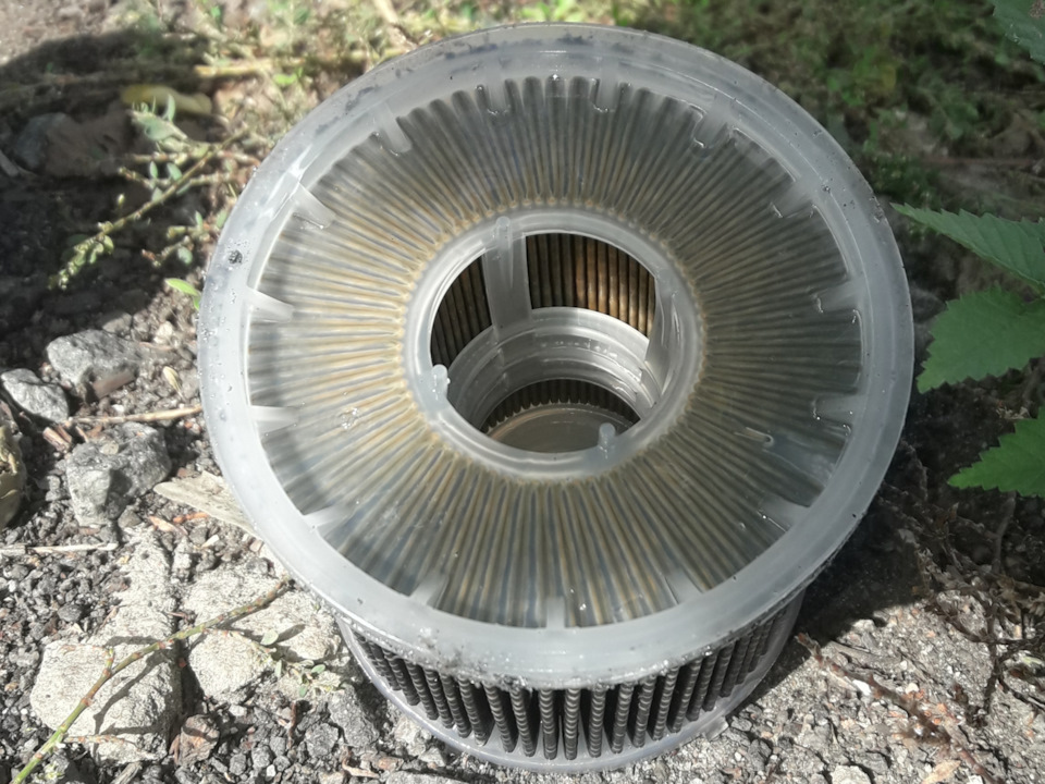 Распил топливного фильтра RENAULT 164008737R — Renault Megane III, 1,6 ...