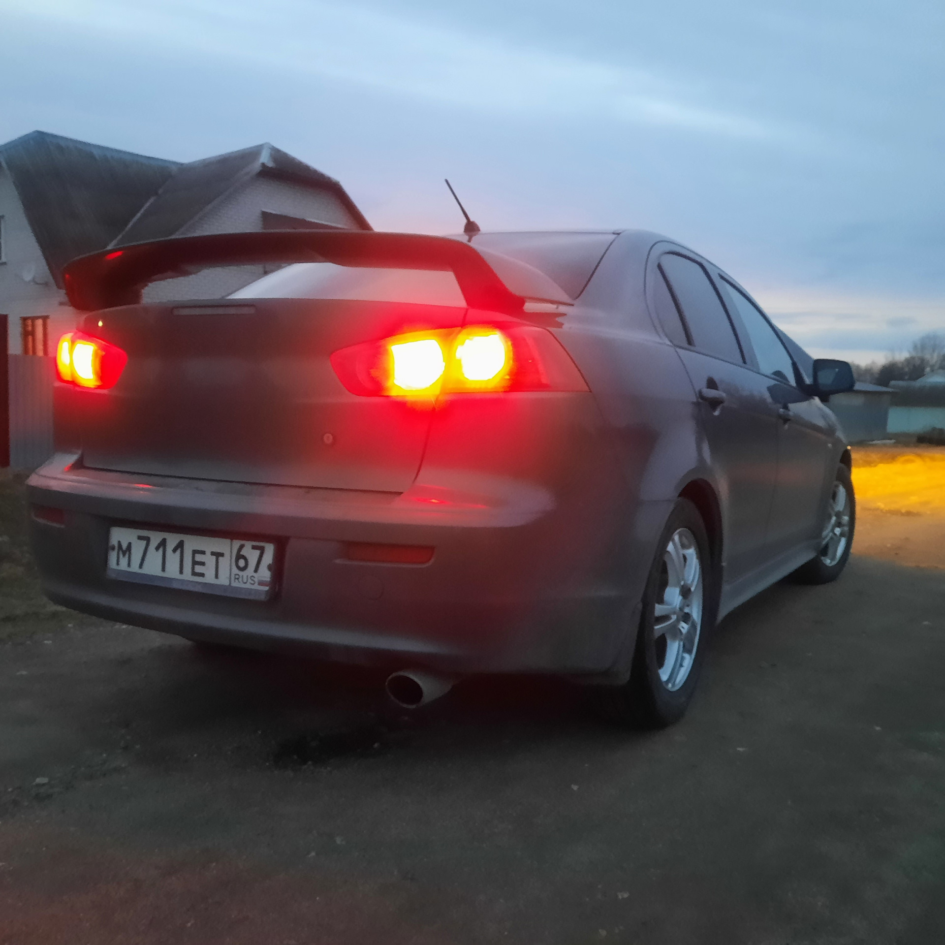 №26. Переход на летнюю резину — Mitsubishi Lancer X, 2 л, 2008 года ...