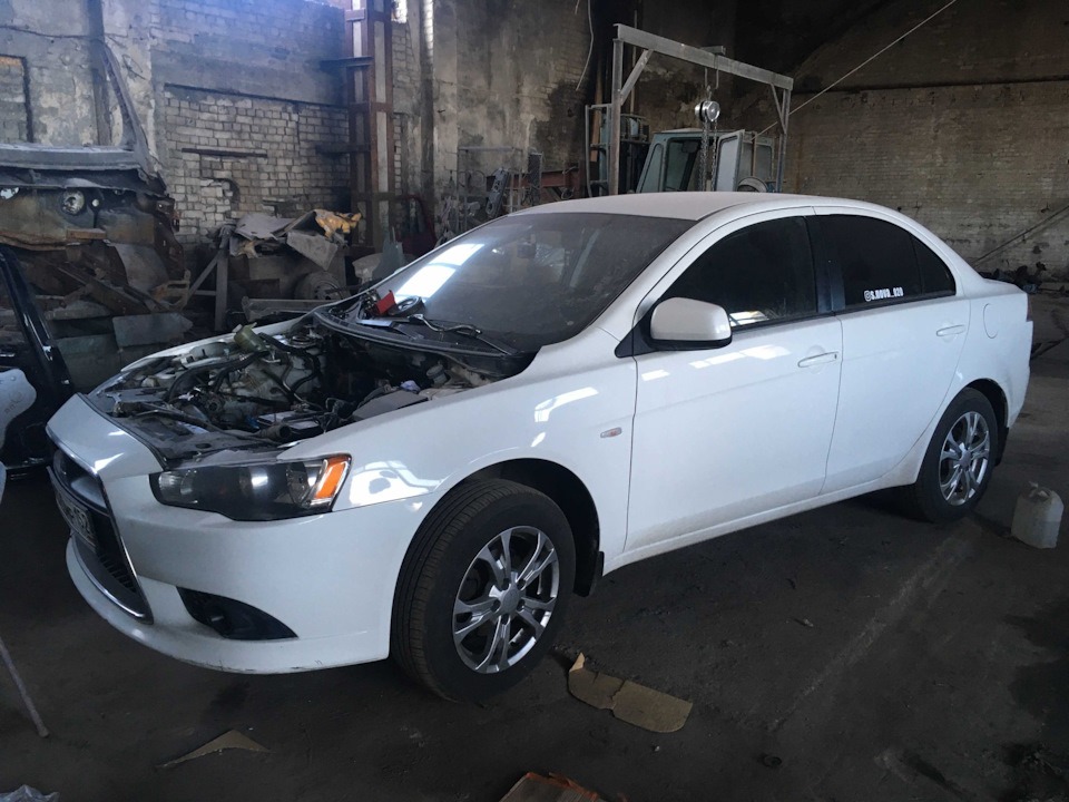 Капиталка — Mitsubishi Lancer X, 1,8 л, 2012 года | запчасти | DRIVE2