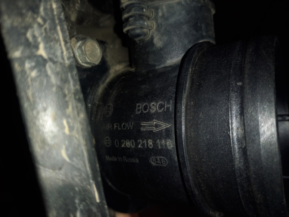 0280218116 ДАТЧИК МАССОВОГО РАСХОДА ВОЗДУХА BOSCH | Запчасти на DRIVE2