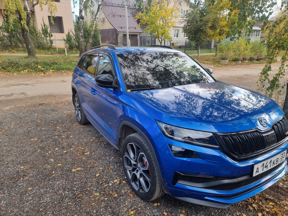 Оригинальные дефлектора окон — Skoda Kodiaq RS, 2 л, 2019 года ...