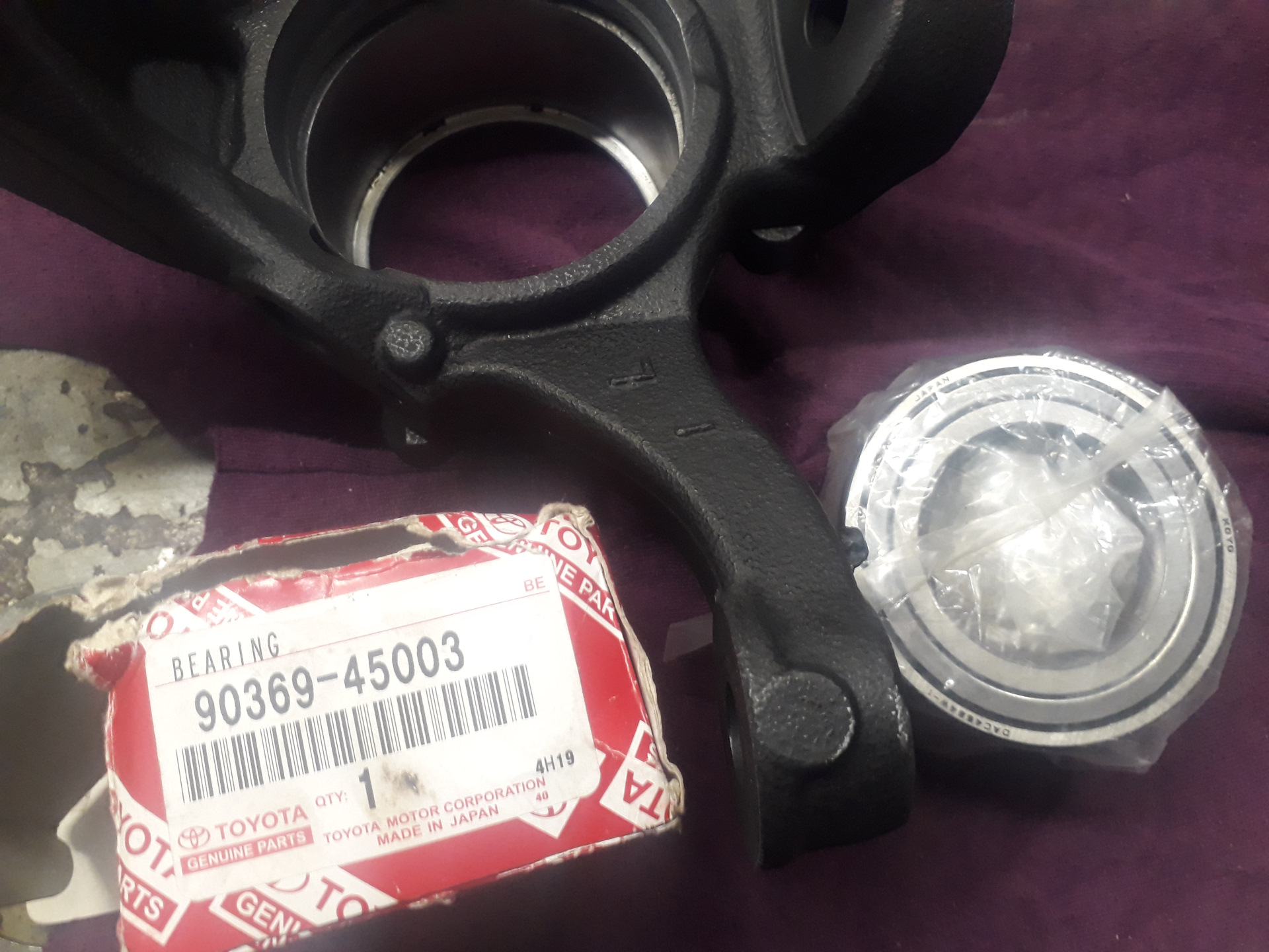 Передние суппорта от камри 40 — Toyota Camry (XV30), 2,4 л, 2005 года ...