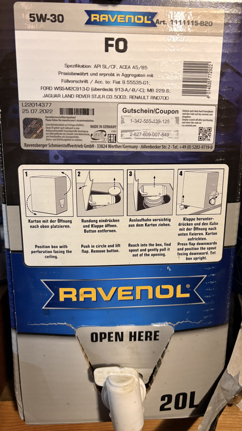 Замена масла двс — Volvo XC60 (1G), 2,4 л, 2013 года | своими руками ...