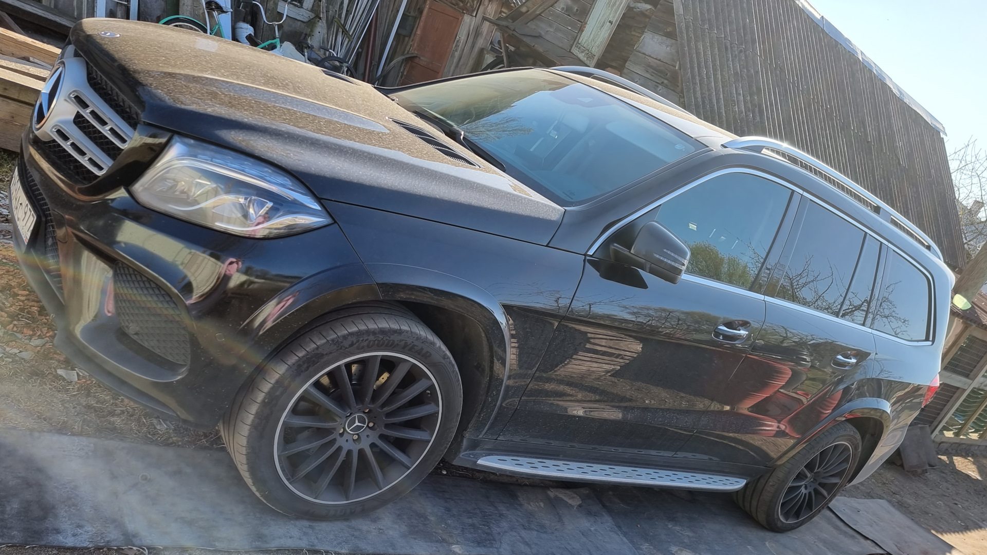 Mercedes-Benz GLS (X166) 3.0 бензиновый 2016 | на DRIVE2