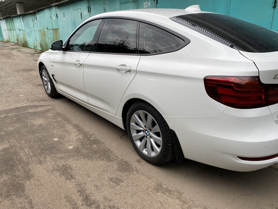 Установка брызговиков — BMW 3 series Gran Turismo (F34), 2 л, 2014 года | тюнинг | DRIVE2
