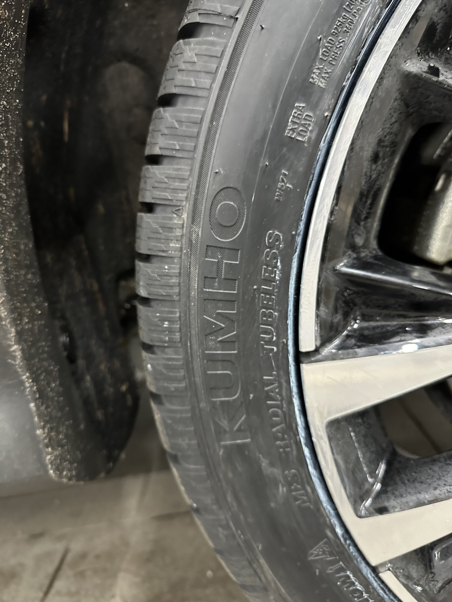 Зимняя резина Kumho WinterCraft WS71 SUV 255/45R20 — Jetour X70 Plus, 1 ...