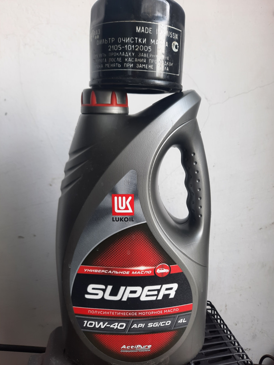 Замена масла — Lada 2131, 1,7 л, 2010 года | плановое ТО | DRIVE2