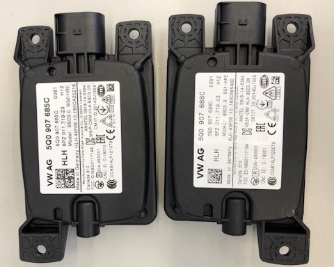 5Q0907685C Блок управления мертвых зон VAG | Запчасти на DRIVE2