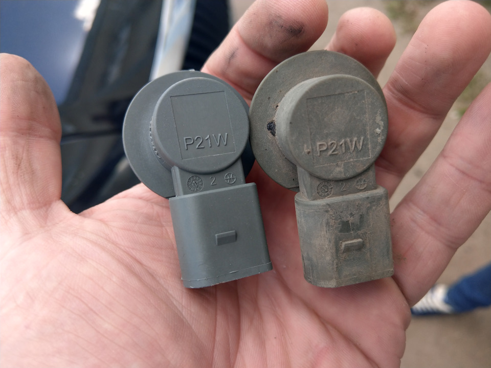 Патрон ДХО 1Z0 941 669. Старый и новый. — Skoda Octavia A5 Mk2, 1,6 л ...