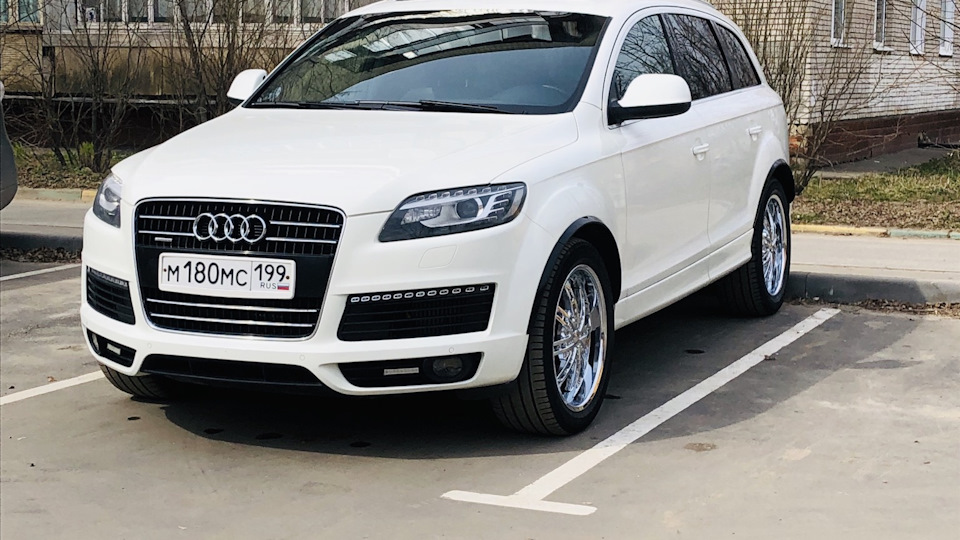 Audi Q7 (1G) 4.1 дизельный 2008 | 423 hp 950 Hm. Turbo Gun на DRIVE2