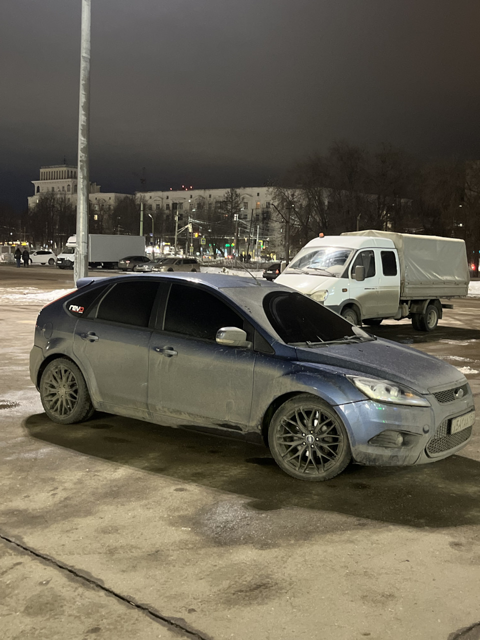 Новая жизнь подвестке и занижение🔥 — Ford Focus Hatchback II, 2 л, 2008 ...