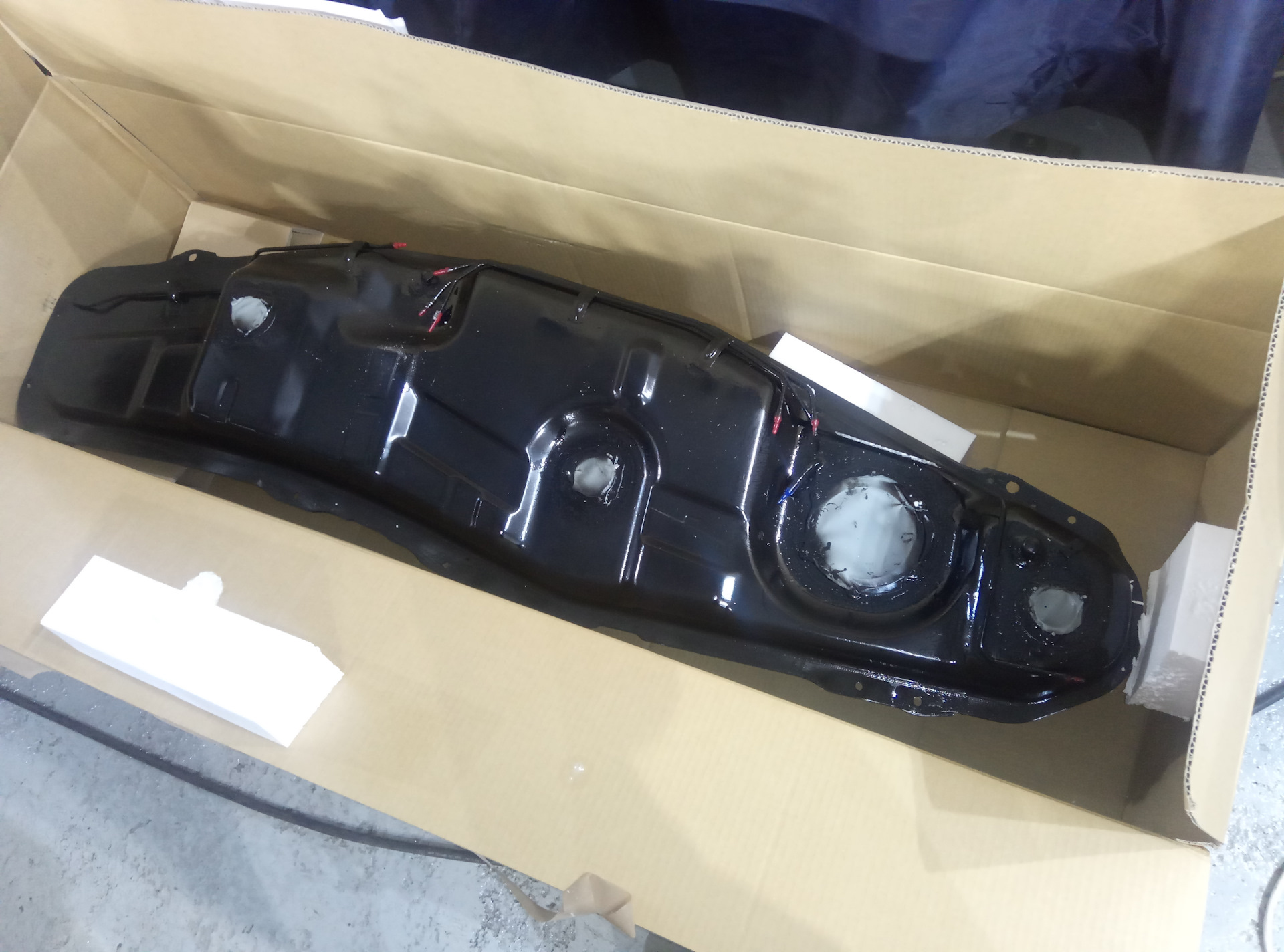 Новый бензобак — набор для творчества. Чем облить, чтобы не ржавел ...