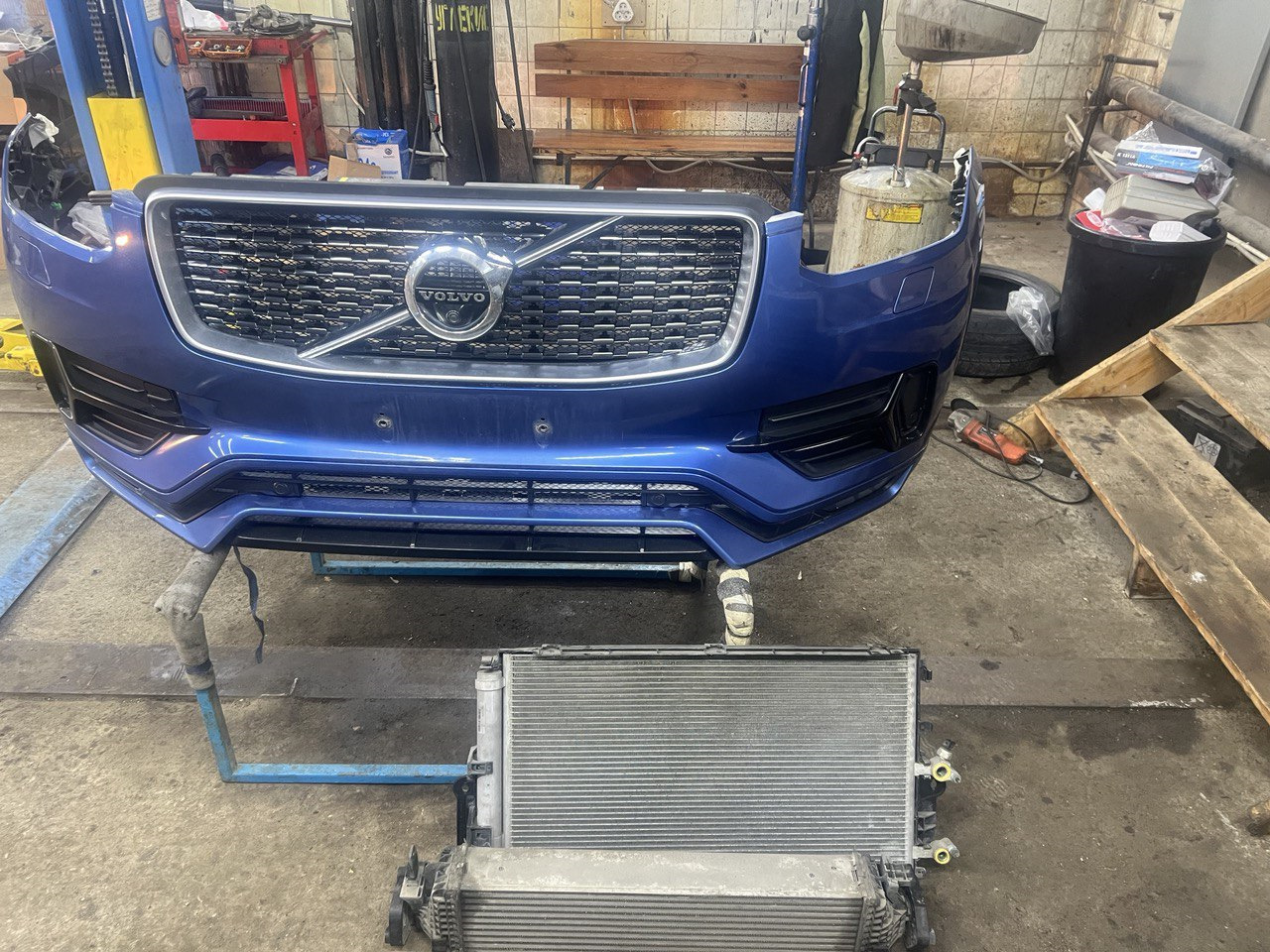 ТО 120000 и мойка радиаторов — Volvo XC90 (2G), 2 л, 2017 года | плановое ТО | DRIVE2