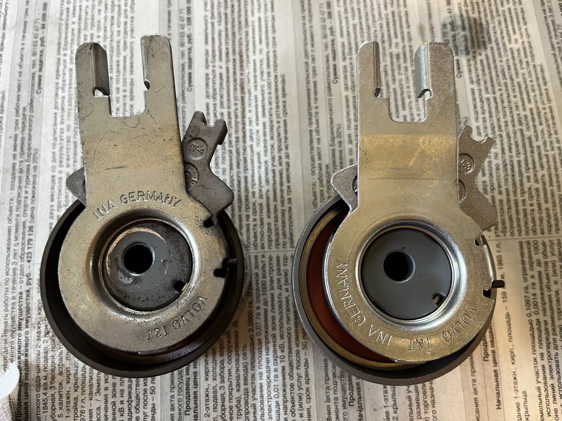 Ремень ГРМ отмечает юбилей — 10 лет. — Volvo XC90 (1G), 2,4 л, 2009 ...