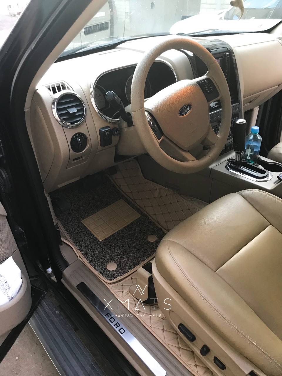 Коврики из экокожи для Ford Explorer U251. 3D коврики из экокожи для Ford Explorer U251. — XMATS ...