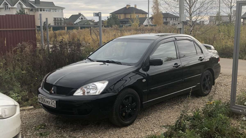 Mitsubishi Lancer IX 1.6 бензиновый 2007 | Black на DRIVE2