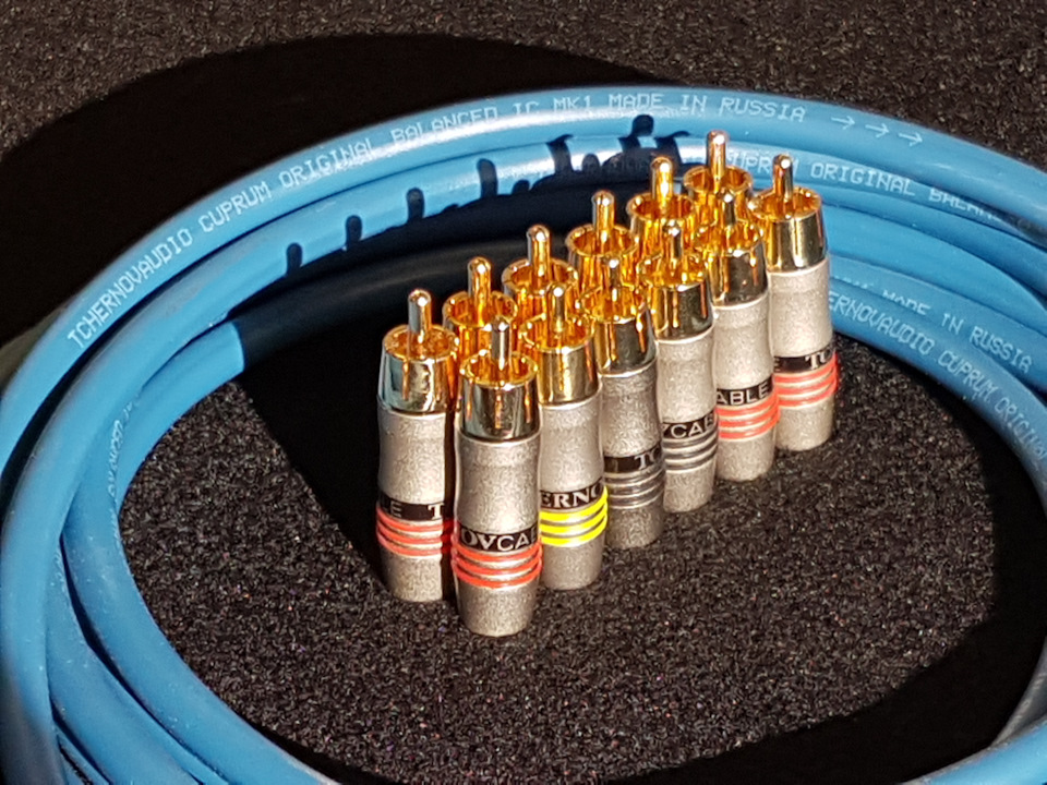 Hand Made Tchernov Cable Cuprum Original Balanced IC & Tchernov Cable ...