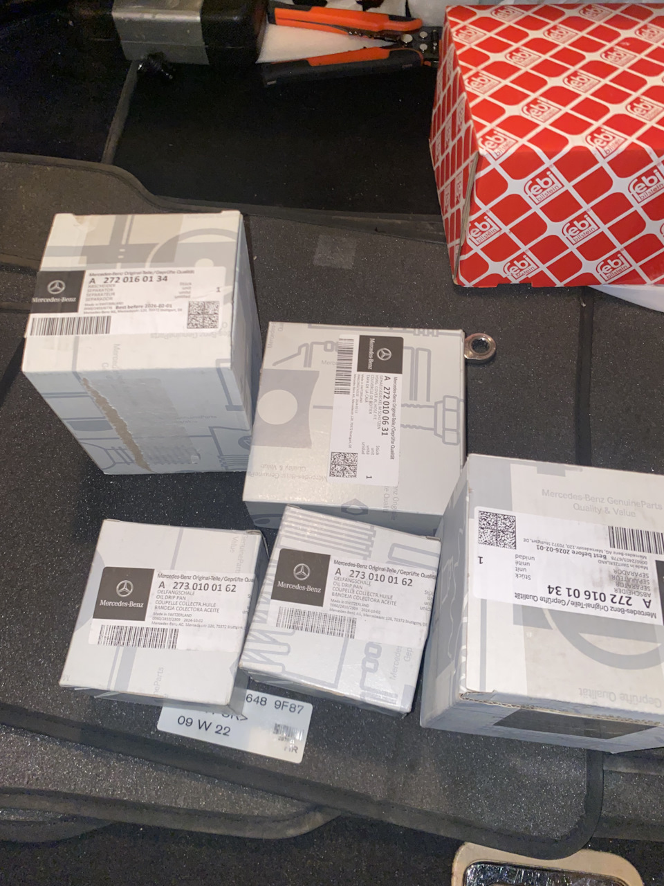 A2730100162 Сепаратор масляный Mercedes | Запчасти на DRIVE2