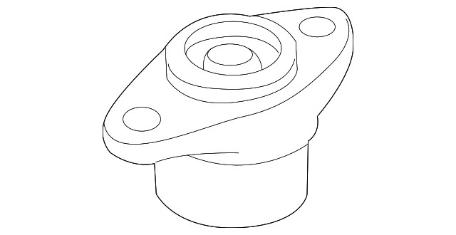 8E0513353B ОПОРА ЗАДНЕГО АМОРТИЗАТОРА-ВЕРХНЯЯ / AUDI A-6, VW PASSAT-V ...