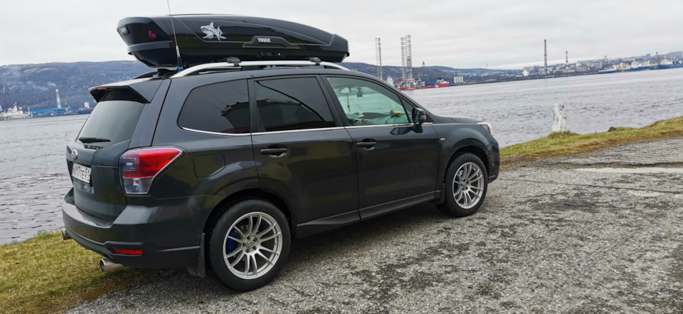 Диски Rays gram lights 57xtreme — Subaru Forester (SJ), 2 л, 2016 года ...