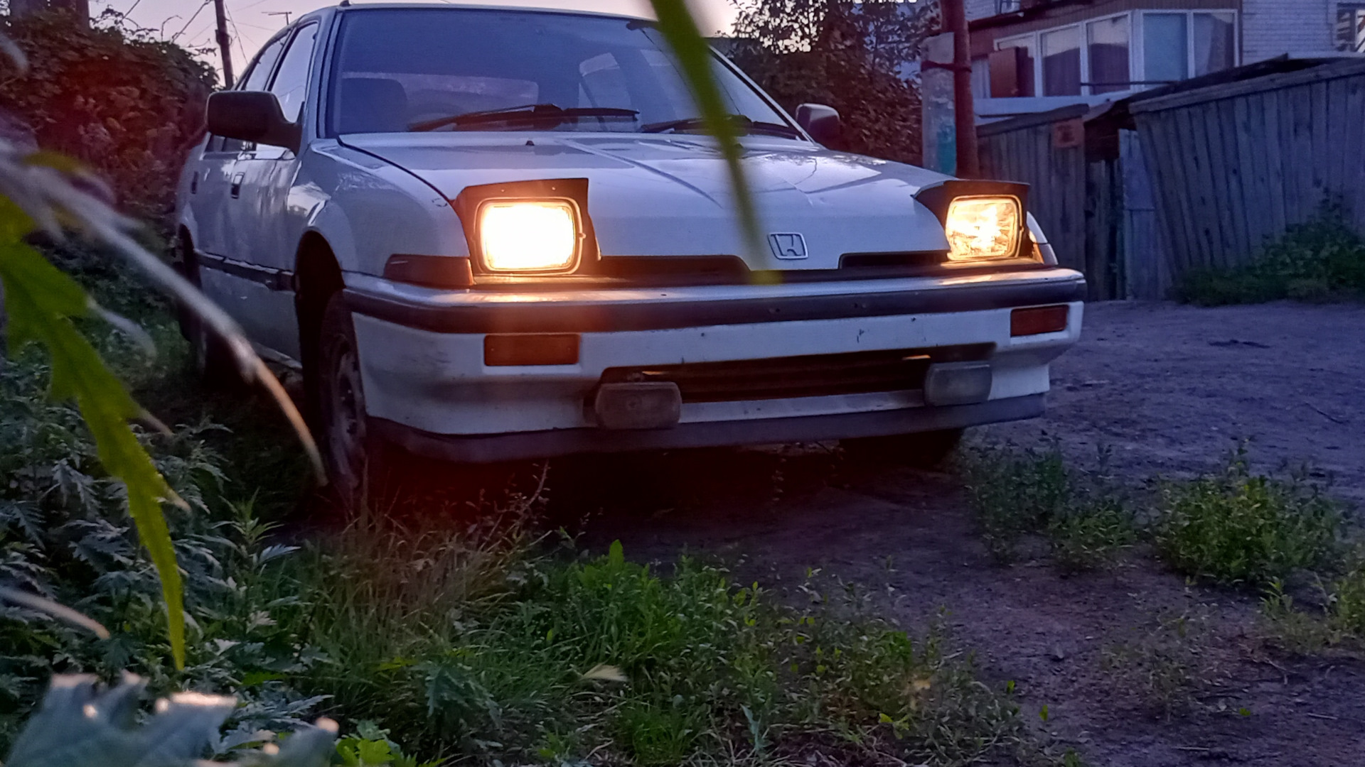 Honda Integra (AV/DA1-DA3) 1.6 бензиновый 1986 | Слепошарый бобик :D на ...