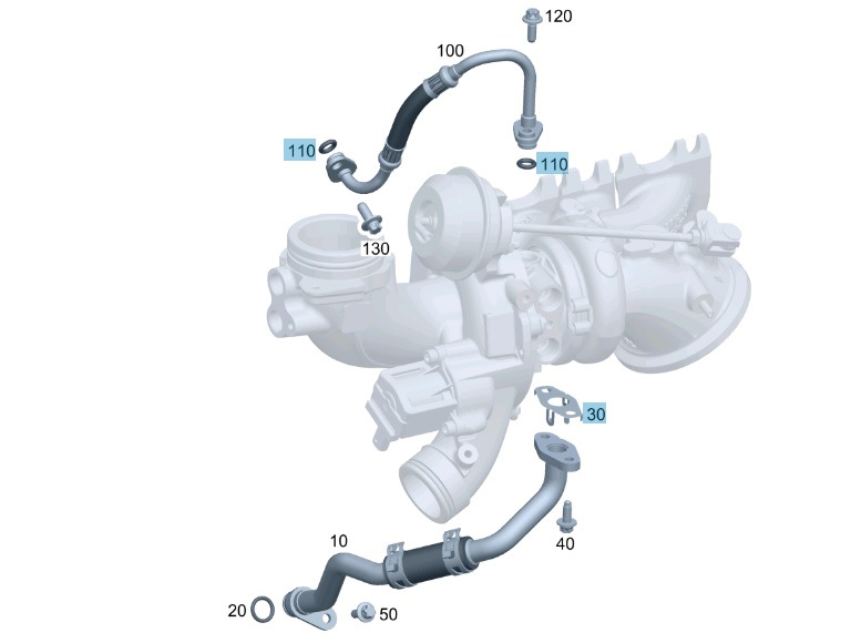 Турбины M276. Часть 1. — Mercedes-Benz E-Class (W212), 3 л, 2015 года ...