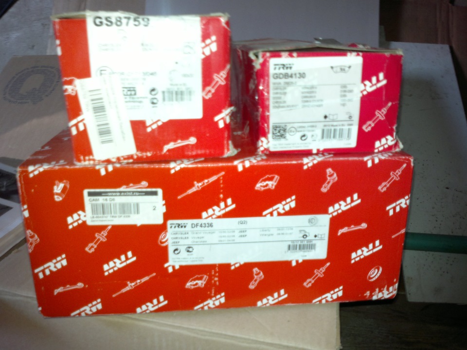 GDB4130 Комплект тормозных колодок, дисковый тормоз TRW | Запчасти на ...