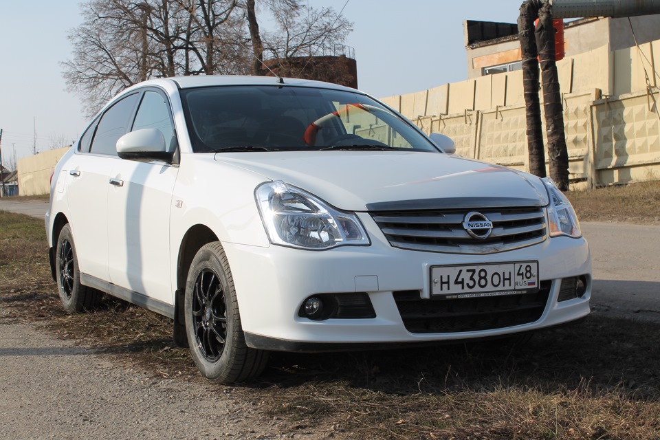 Пора переобуваться- март на дворе +14 С — Nissan Almera V (G11/15), 1,6 л, 2015 года | колёсные ...