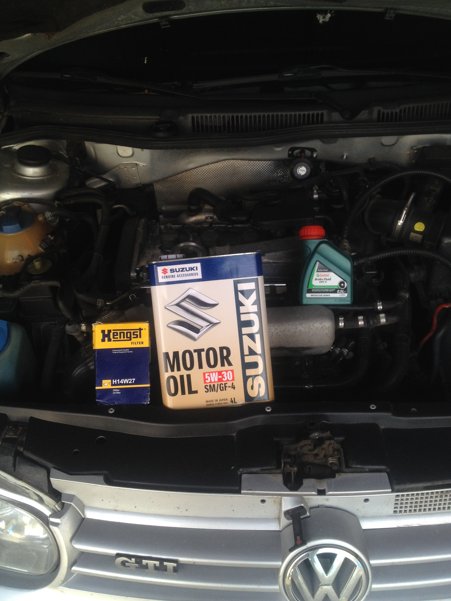 ТО-198500 км — Volkswagen Golf GTI Mk4, 1,8 л, 2001 года | плановое ТО ...