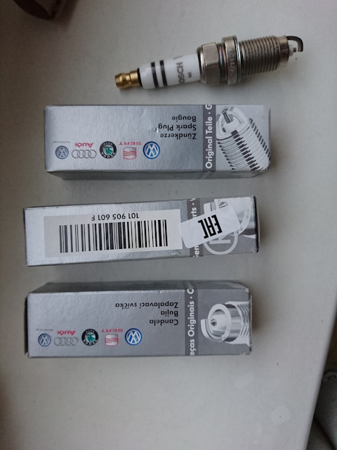 101905601F Свеча зажигания LongLife VAG | Запчасти на DRIVE2