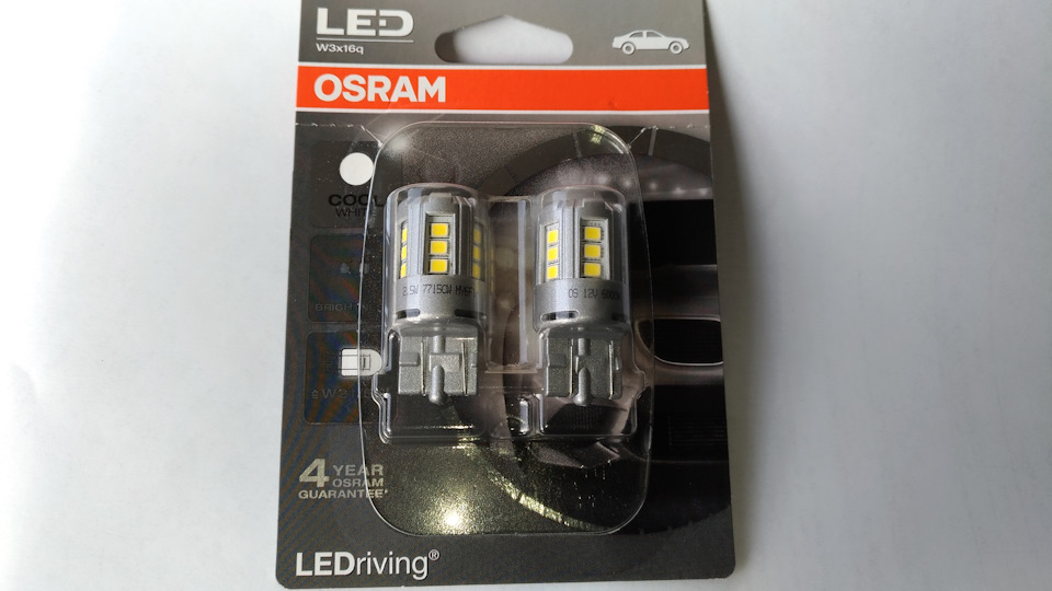 Лед лампы ДХО Osram — Lada Калина Универсал (2G), 1,6 л, 2014 года ...