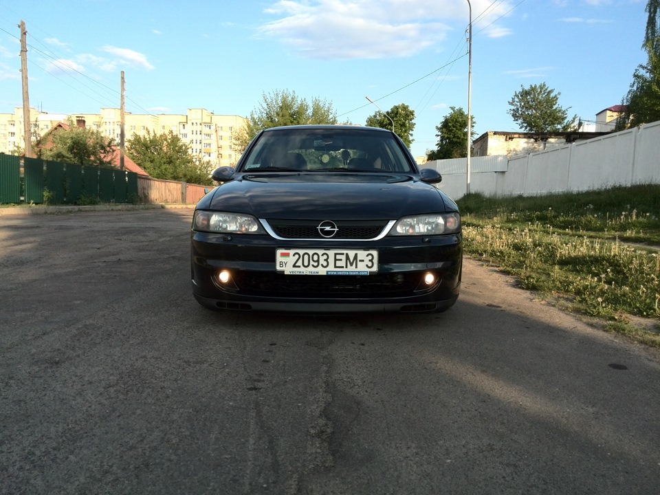 Спорт-обвес от Zender. Готово. — Opel Vectra B, 2 л, 1999 года ...