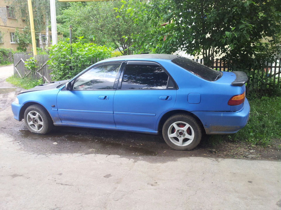 поднимать немного зад или не поднимать, вот в чем вопрос! — Honda Civic Ferio (5G), 1,6 л, 1991 ...