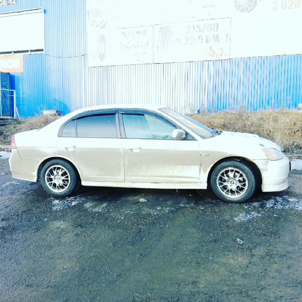 зимняя новая резина нокиан нордман rs+диски — Honda Civic Ferio (7G), 1 ...