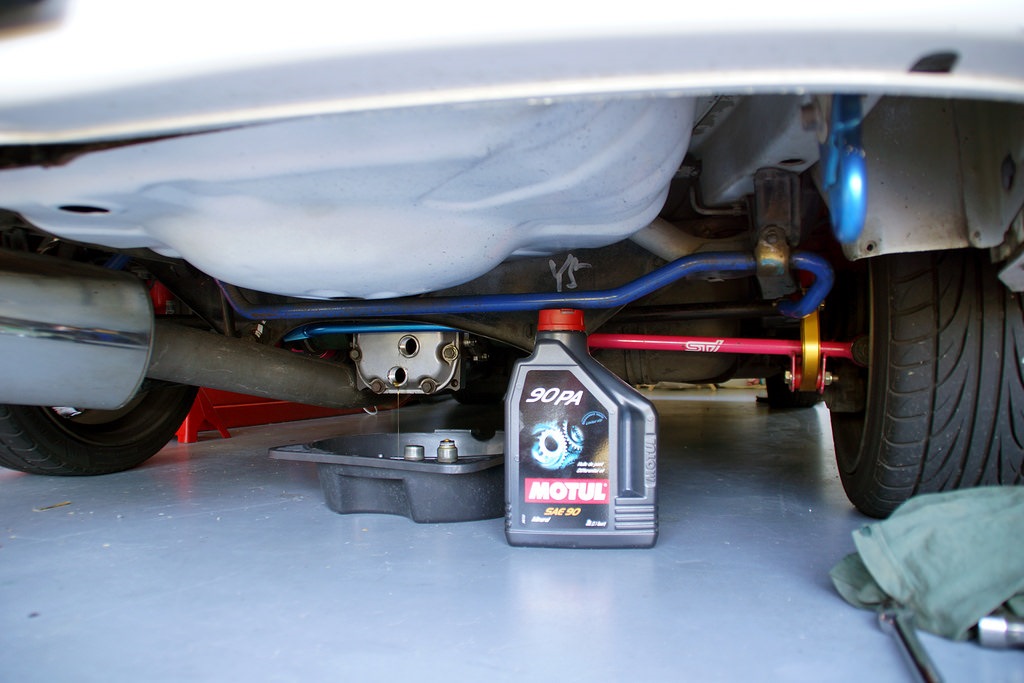 Rear Diff Oil & Coolant — Subaru Impreza WRX STI (GC), 2 л, 1996 года ...