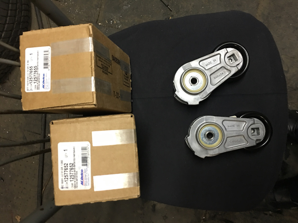 12577655 Натяжитель ремня GM | Запчасти на DRIVE2