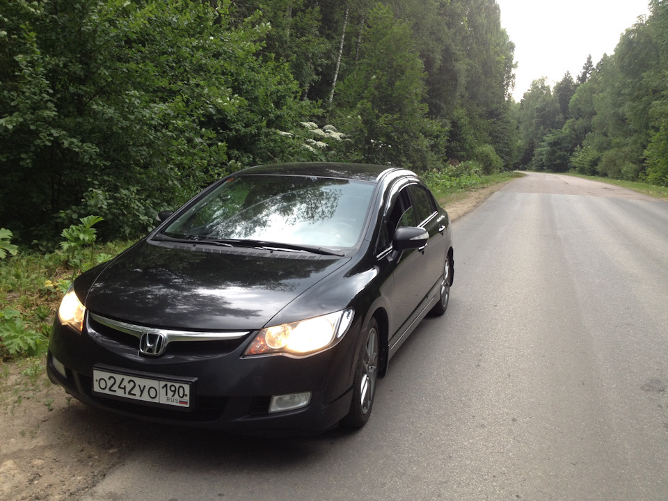 Колесные проставки — Honda Civic 4D (8G), 1,8 л, 2007 года | стайлинг ...