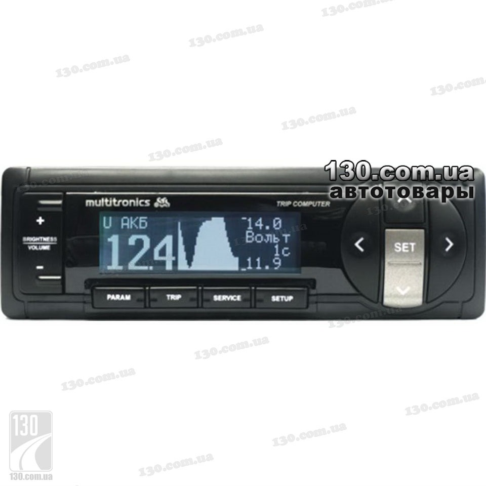 Маршрутный бортовой компьютер Multitronics SL-50. — Daewoo Lanos, 1,3 л, 2002 года | аксессуары ...