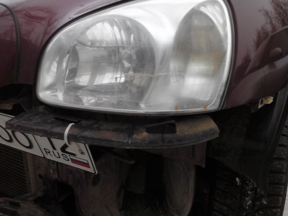 Пришла беда откуда не ждали — Hyundai Santa Fe (1G), 2 л, 2008 года ...
