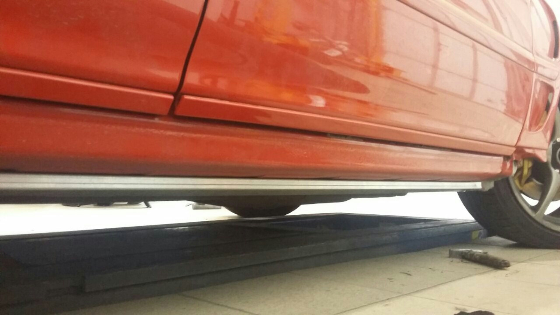 Доработка крепления порогов — Toyota Mark II (100), 3 л, 1999 года ...